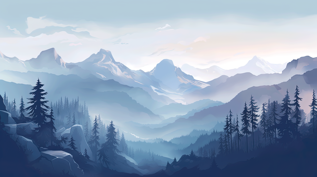 Buy unique, original mountain & nature inspired canvas art online ...